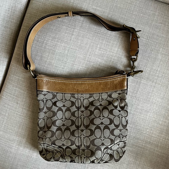 Coach | Bags | Coach Signature Shoulder And Crossbody Bag | Poshmark
